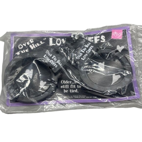 Russ | Other | Over The Hill Love Cuffs Humorous Gag Gift Black Russ ...
